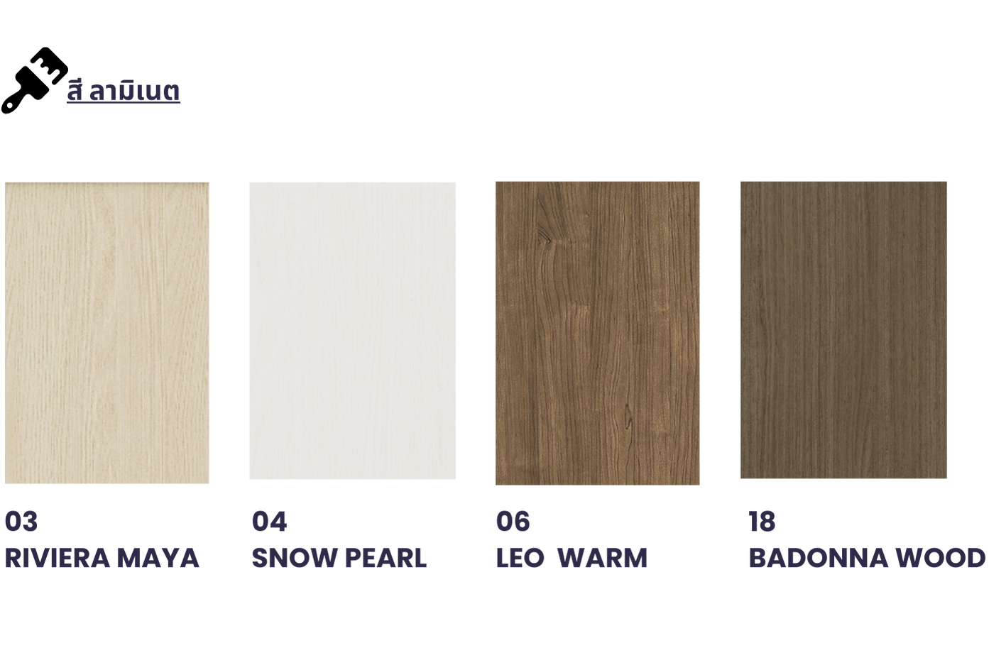 บานประตู HDF ปิดผิว ลามิเนต : HD-00 – Code Rich